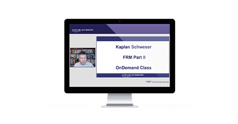 FRM Exam Part 2 Study Materials - Kaplan Schweser