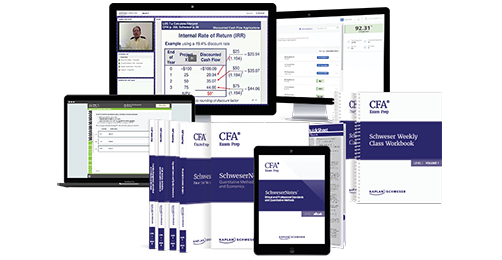 CFA Level 1 Study Packages and Materials - Kaplan Schweser