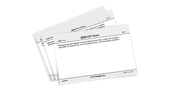 CFA Level 3 Study Materials from Kaplan Schweser