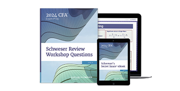 CFA Level 3 Study Materials from Kaplan Schweser