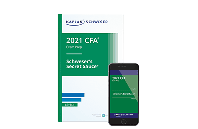 CFA Level 1 Secret Sauce - Kaplan Schweser