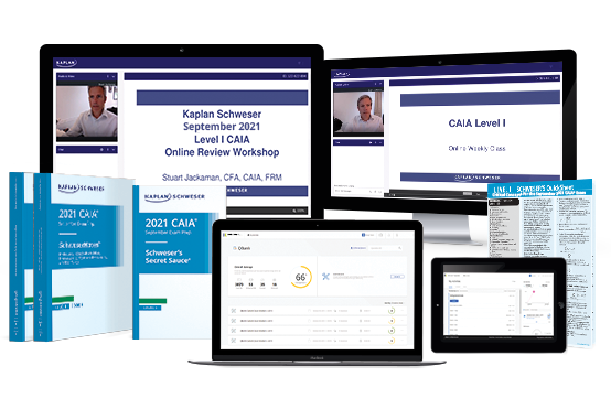 CAIA Level 1 Exam Prep - Kaplan Schweser