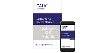 CAIA Level 2 Study Materials - Kaplan Schweser