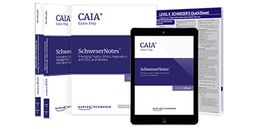 CAIA Level 2 Study Materials - Kaplan Schweser