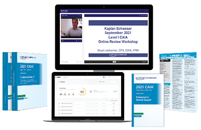 CAIA Exam Study Packages for Level 1 - Kaplan Schweser